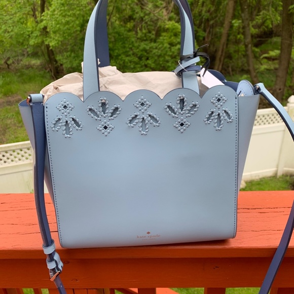 kate spade | Bags | Nwt Kate Spade Magnolia Embroidered Mini Mina ...